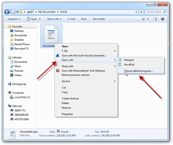 How To Open A WPS File In Microsoft Word