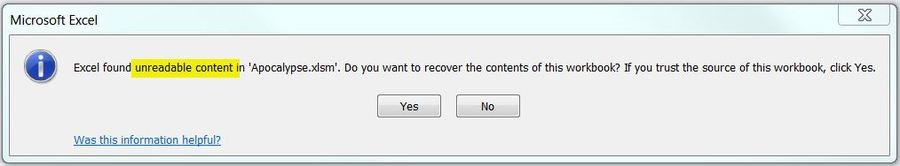 How To Repair And Recover Xlsxlsx File