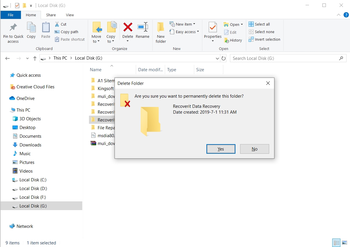 How To Recover Deleted Folder And Files PC External Hard Drive