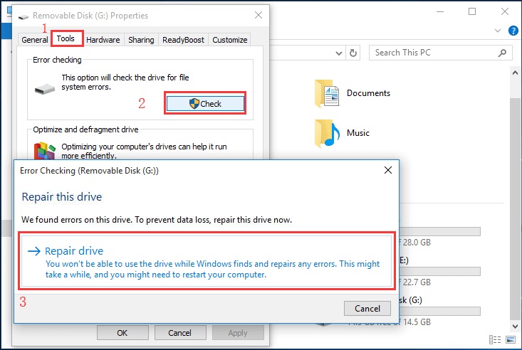 How to Solve the "Getting the USB No Media" Error?