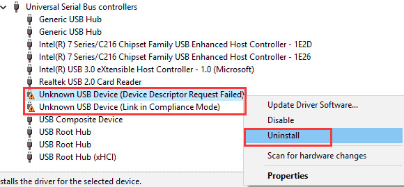 How to Fix Unknown USB Device (Port Reset Failed) issue? How to Fix Unknown USB Device (Port Reset Failed) issue?
