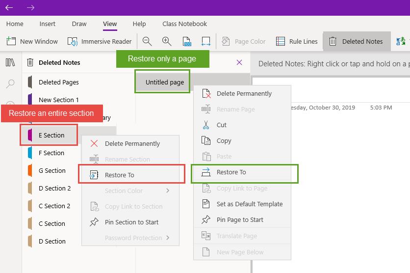 How To Recover Deleted OneNote Files On The Computer Or IPad How To Recover Deleted OneNote Files On The Computer Or IPad